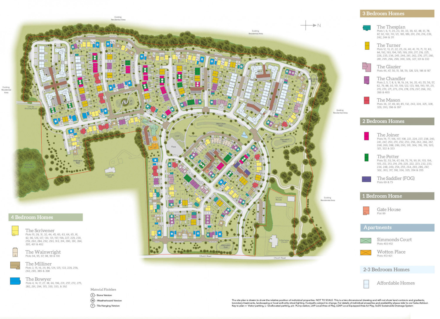 Parsonage Place, Bellway Homes, ME15 - Projects - Tileex